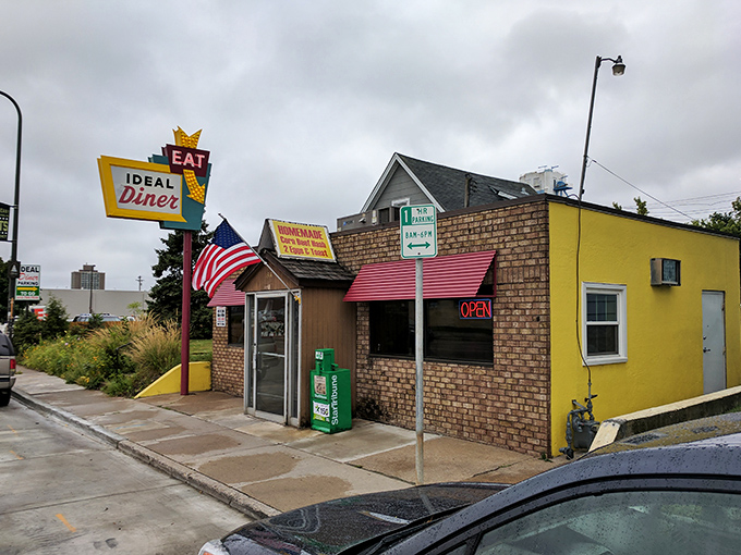 That vintage sign out front isn't just decoration – it's a promise of the real deal waiting inside.