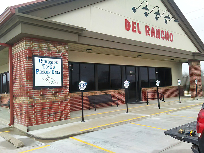 The unassuming exterior of Del Rancho belies the culinary treasures within. Like finding a diamond in a strip mall, this Oklahoma institution delivers where it counts.
