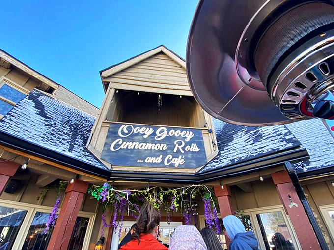 The charming wooden fa&ccedil;ade of OoeyGooey beckons like a siren song to pastry lovers, complete with butterfly logo that practically whispers, "Follow me to carbohydrate paradise."