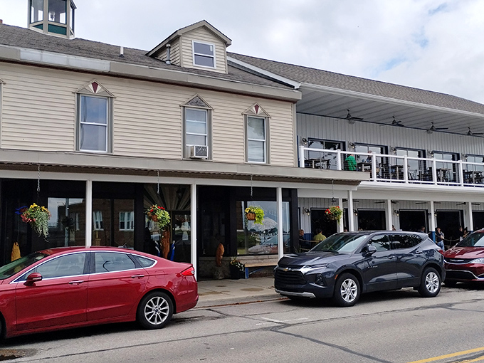 The unassuming exterior of Marine City Fish Company hides culinary treasures within. Like a seafood speakeasy, it's Michigan's best-kept secret on the St. Clair River.