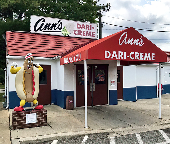The red, white, and blue exterior of Ann's Dari-Creme isn't just patriotic&mdash;it's a time portal to when Elvis topped the charts and burgers cost a quarter.