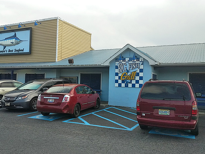 The unassuming exterior of Big Fish Grill belies the seafood paradise within. Like finding a pearl in an oyster, this Rehoboth Beach treasure awaits.