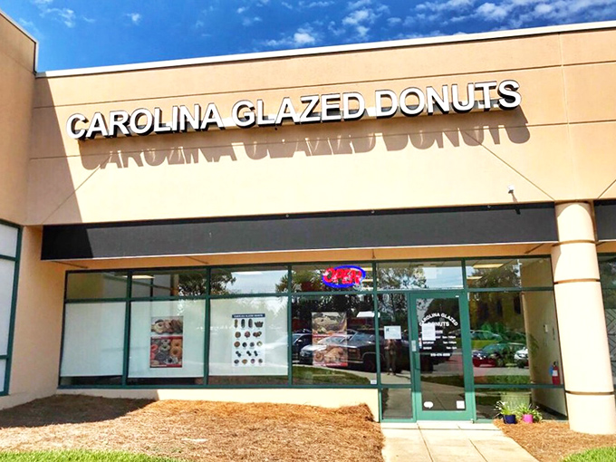 Home of the famed cake donuts, Carolina Glazed Donuts' unassuming strip mall location in Durham proves that great food doesn't need fancy digs.
