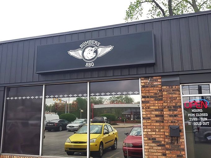 The unassuming storefront of Bombers BBQ in Munster might fool you, but remember&mdash;Superman changed in phone booths, not palaces.