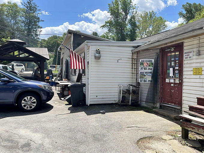 Jake's Grill in Cockeysville doesn't need fancy architecture to announce its greatness&mdash;the smoke wafting from that pit tells you everything you need to know.