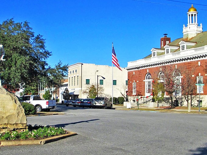 Eufaula's historic downtown looks like a movie set where time decided to take a permanent vacation. Those colorful storefronts hold stories older than most family recipes.