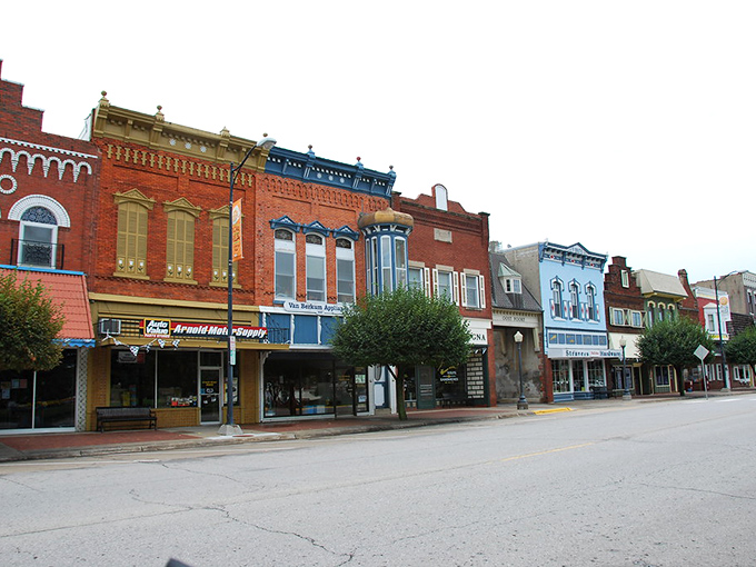 Pella's Main Street isn't just charming&mdash;it's like someone took a Hallmark movie set and added actual parking spaces. Small-town perfection with breathing room.