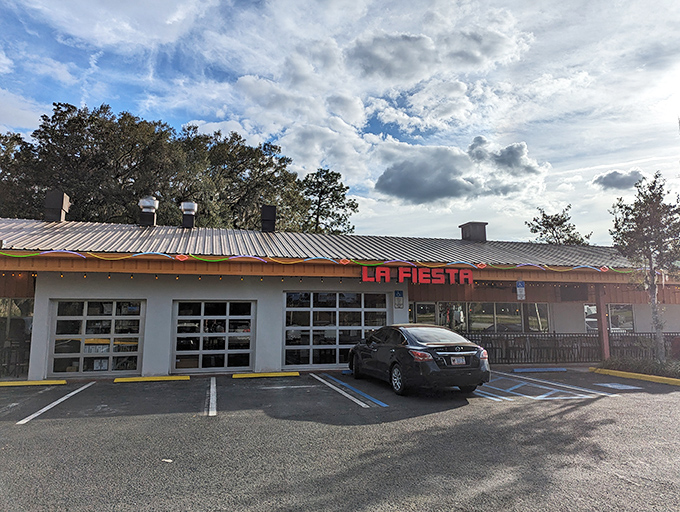 That unmistakable coral-pink exterior isn't just a building&mdash;it's a beacon of hope for anyone craving authentic Mexican flavors in Gainesville.
