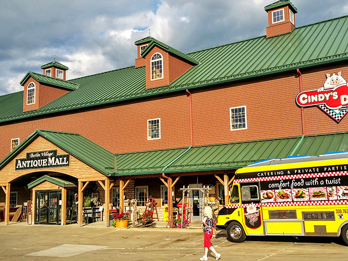 The rustic charm of Berlin Village Antique Mall beckons like a siren song to collectors and the merely curious alike. Time travel has never looked so inviting.
