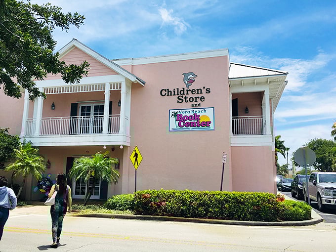 The pink palace of prose stands proudly on the Treasure Coast, its two stories promising literary adventures for readers of all ages.