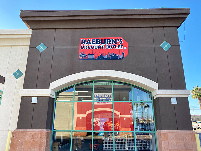 The unassuming exterior of Raeburn's belies the treasure trove within&mdash;like finding a secret portal to bargain heaven right in the Las Vegas suburbs.