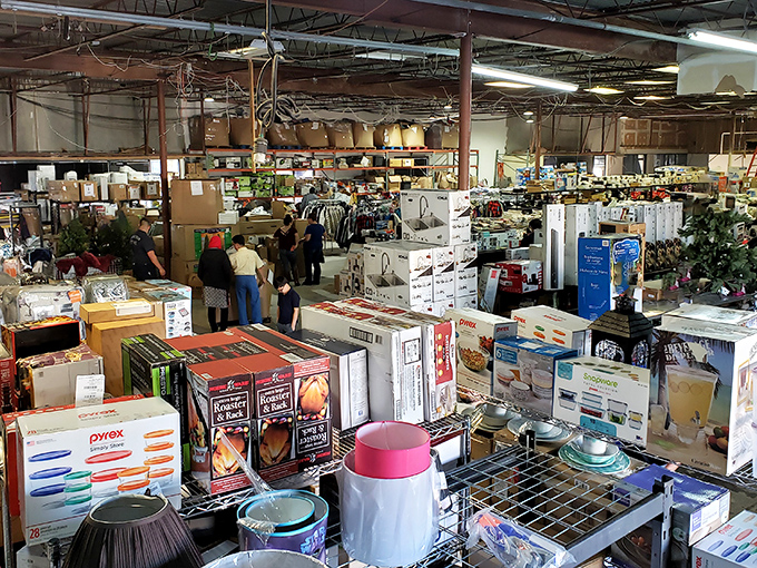 The warehouse wonderland stretches before you like an explorer's dream map &ndash; aisles of possibility waiting to be discovered.