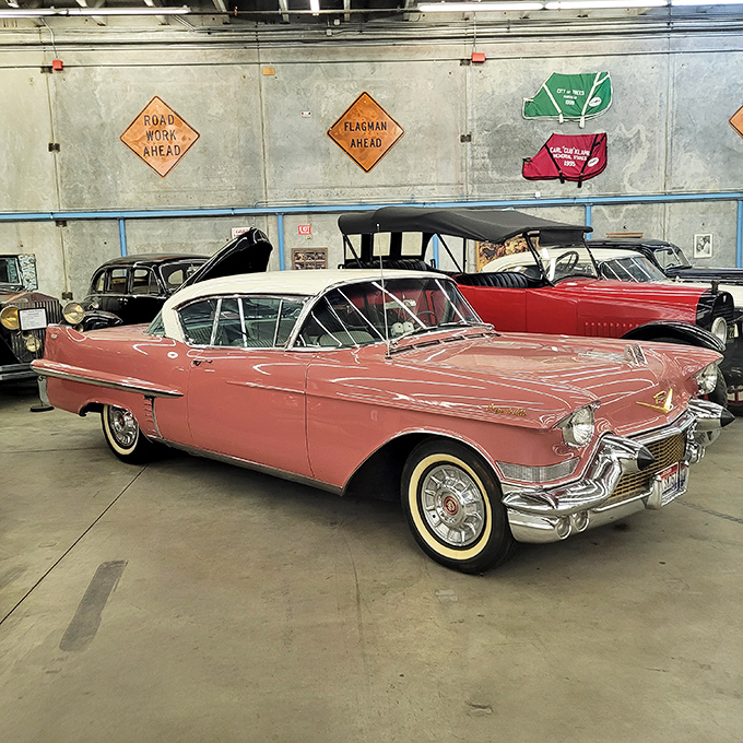 Knight Rider meets firefighting history! This sleek black Corvette parked beside a vintage fire truck shows how dramatically automotive design evolved while maintaining that unmistakable American flair.