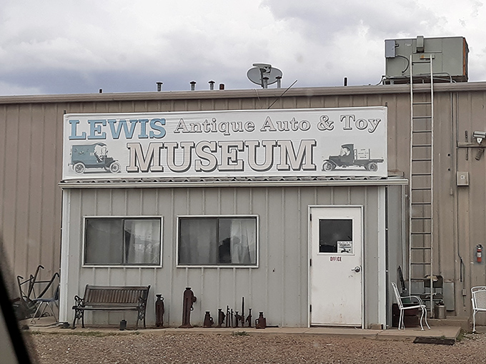 The unassuming exterior of automotive heaven. Like finding a Michelin-starred restaurant in a gas station, this metal building houses treasures beyond imagination.