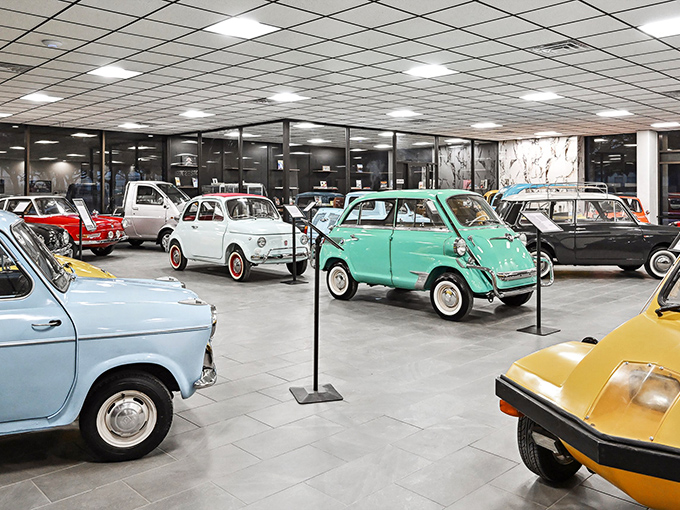 A colorful lineup of microcars that proves good things come in small packages. These pint-sized European classics might not win drag races, but they'll certainly win hearts.