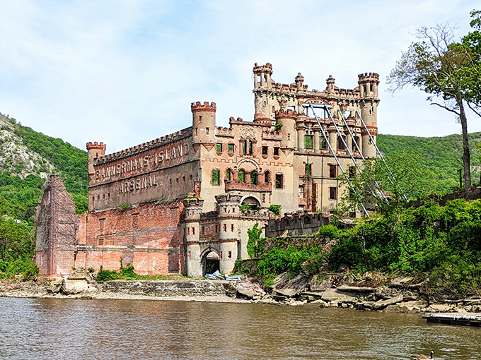 Like a mirage rising from the Hudson, Bannerman Castle stands as proof that you don't need a passport to find European grandeur in New York.