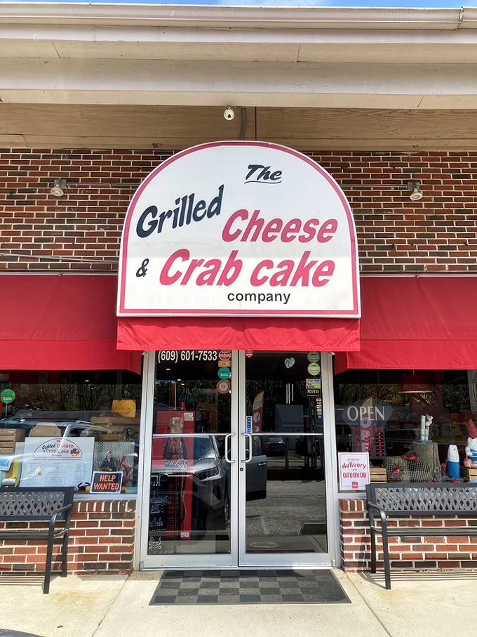 The iconic red awning beckons like a lighthouse for comfort food sailors. Simple, straightforward, and promising the two things we all secretly crave.