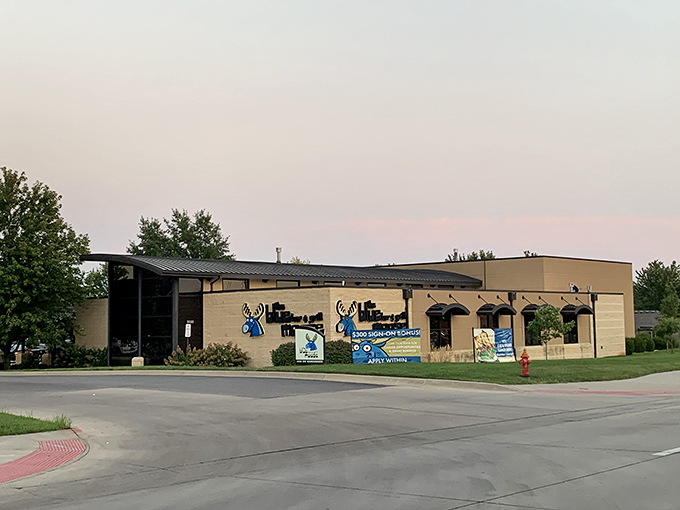 The blue moose has landed! This unassuming exterior on Wanamaker Road houses some of Topeka's most delicious culinary treasures.