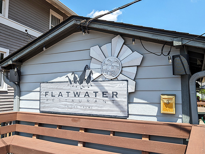 The unassuming exterior of Flatwater belies the culinary treasures within&mdash;like finding a Michelin-starred chef cooking in your neighbor's garage.