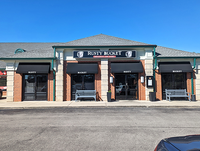 The humble facade of Rusty Bucket belies the culinary treasures within. Like finding a vintage watch at a yard sale, this unassuming exterior holds surprising value.