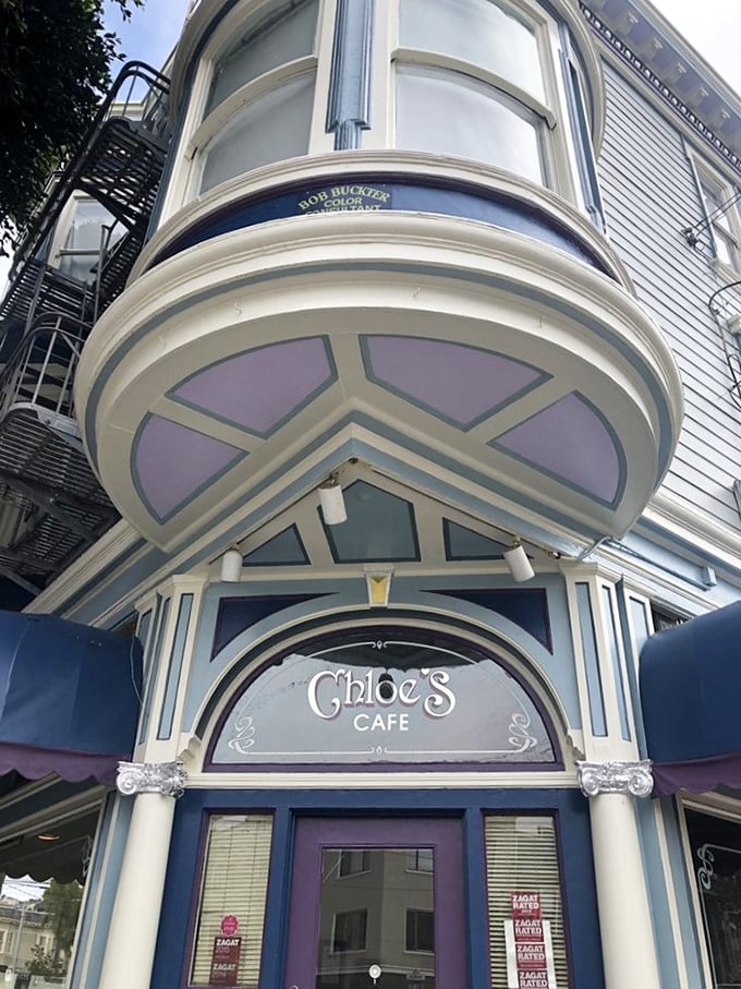 The Victorian charm of Chloe's exterior isn't just Instagram bait&mdash;it's your first clue that breakfast magic awaits inside.
