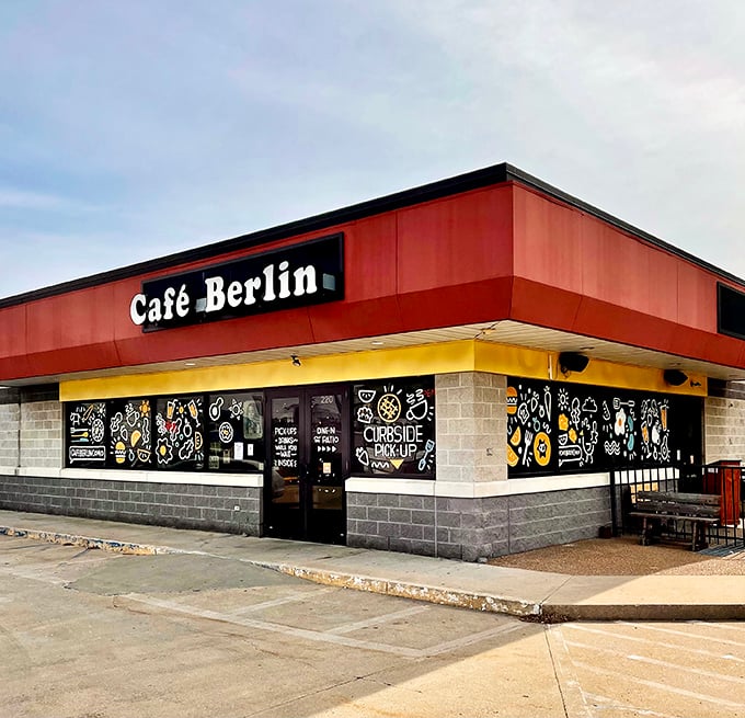 The unassuming red storefront of Cafe Berlin might not stop traffic, but the aromas wafting from inside certainly will.