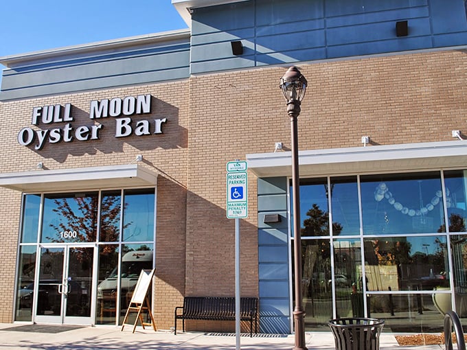 Don't let the strip mall location fool you. This unassuming exterior hides a seafood paradise that would make Neptune himself jealous.