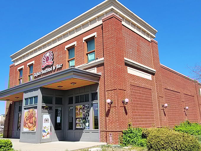 The unassuming brick exterior of Dancing Crab hides a seafood paradise within. Like finding a pearl in Kansas City's oyster.
