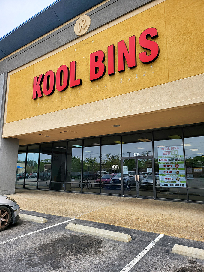 The treasure hunt begins at this unassuming storefront in Norfolk, where bargain dreams come true and wallets breathe sighs of relief.