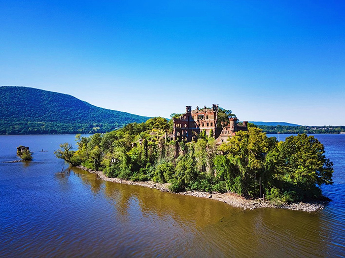 Like a mirage rising from the Hudson, Bannerman Castle stands as proof that you don't need a passport to find European grandeur in New York.