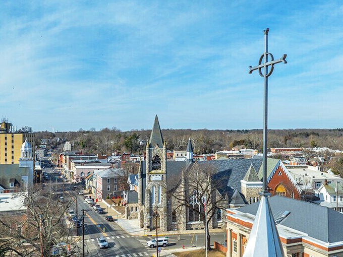 Brick storefronts with character to spare&mdash;downtown Bridgeton looks like a Norman Rockwell painting where your wallet can finally exhale and relax.
