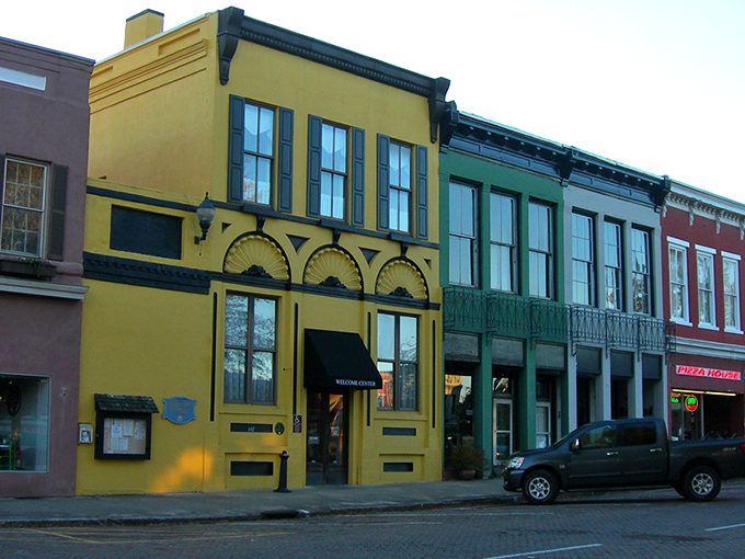 Abbeville's colorful storefronts aren't just Instagram-worthy &ndash; they're living history books with better curb appeal than most modern developments.
