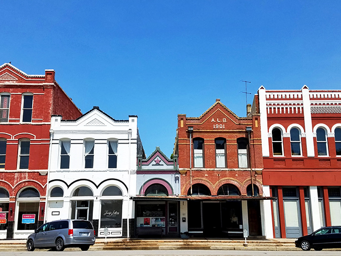 Brick and mortar meets small-town charm at this historic jeweler's storefront, where time seems to move at a more civilized pace.