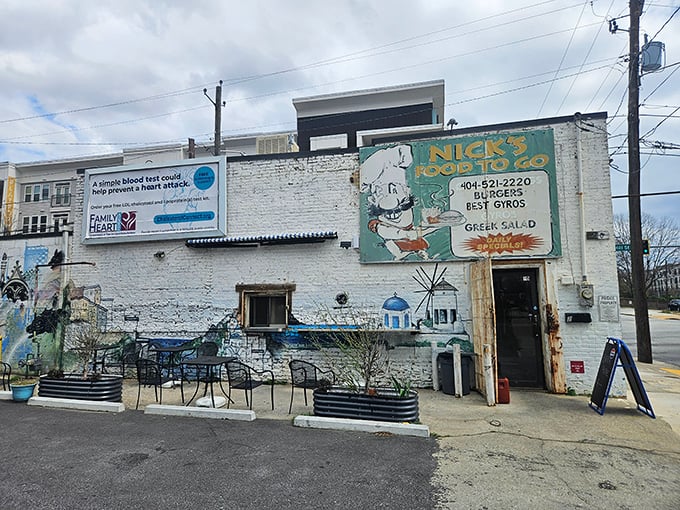 The unassuming white brick exterior of Nick's Food To Go stands as Atlanta's culinary equivalent of a speakeasy&mdash;you need to be in the know to find Greek food heaven.