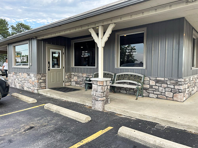 The unassuming exterior of Mama Z's might not scream "culinary destination," but locals know better. This stone-faced gem holds delicious secrets worth discovering.