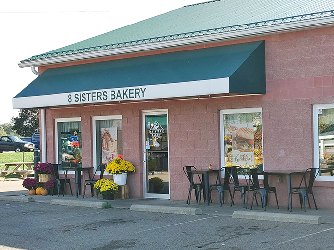 The unassuming brick exterior of 8 Sisters Bakery hides culinary treasures that would make even the most jaded food critic weep with joy.