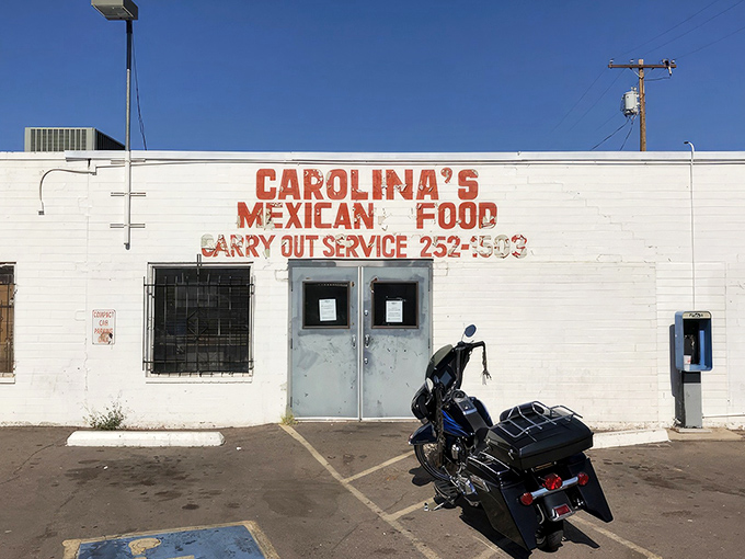 The unassuming white brick exterior of Carolina's is like a culinary speakeasy&mdash;nothing fancy, just the promise of authentic Mexican greatness within.