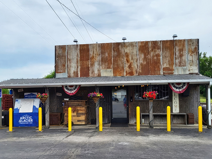 The unassuming exterior of Rusted Silo proves once again that the best BBQ joints often look like they might not pass a building inspection. Delicious treasures await inside. 