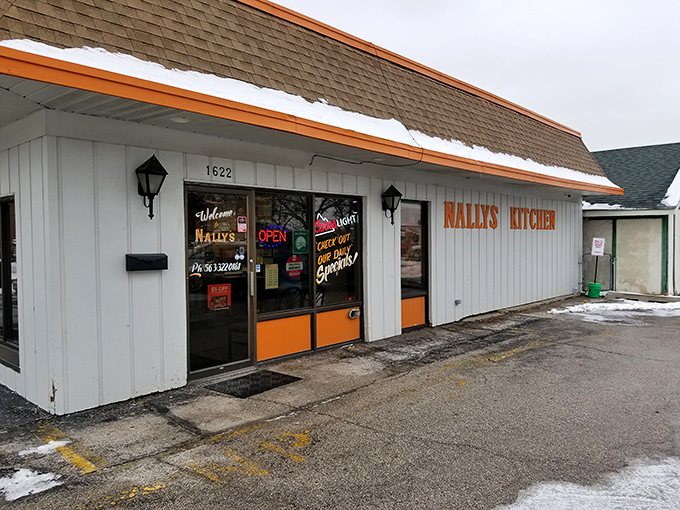 Nally's Kitchen may not look like much from the outside, but as any treasure hunter knows, the most unassuming boxes often hold the greatest jewels.
