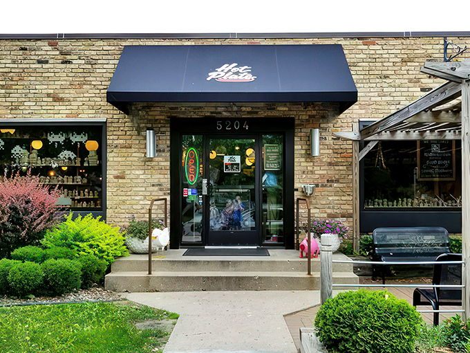 Hot Plate's unassuming exterior hides a breakfast paradise that proves the old adage: never judge a restaurant by its awning.