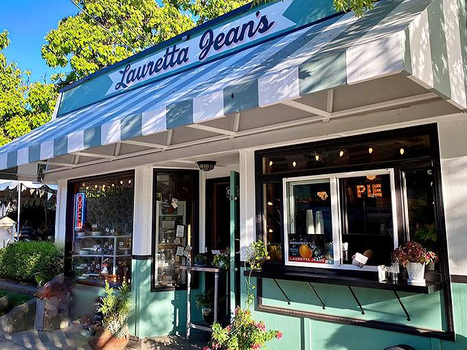 The mint-green facade with classic striped awning beckons pie lovers like a siren song. Portland's Division Street never smelled so good.