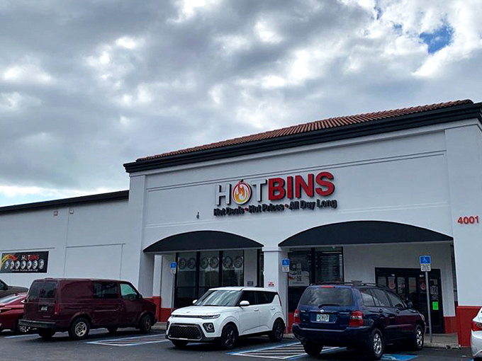 The unassuming exterior of Hotbins belies the treasure-hunting paradise within. Like a retail speakeasy, only the initiated know what awaits behind those doors.