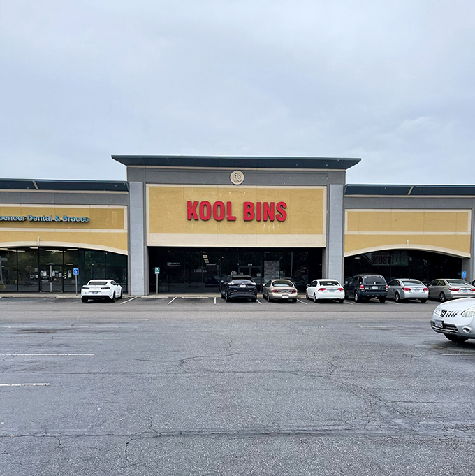 The treasure hunt begins at this unassuming storefront in Norfolk, where bargain dreams come true and wallets breathe sighs of relief.