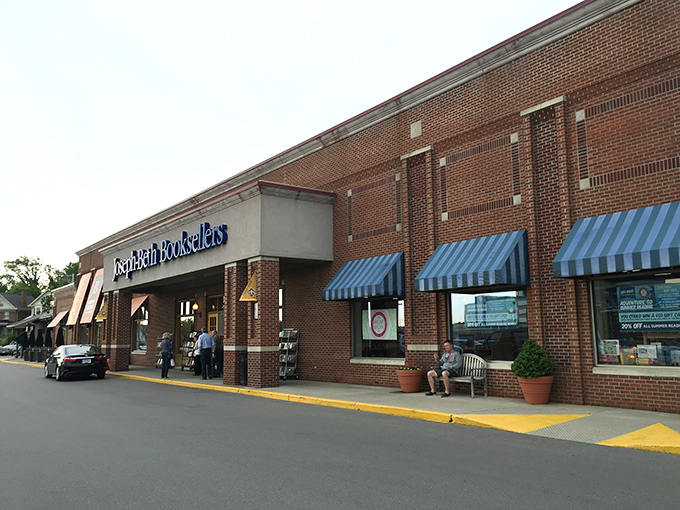 The literary mothership has landed in Cincinnati! Joseph-Beth's welcoming brick facade promises adventures waiting just beyond those wooden doors.