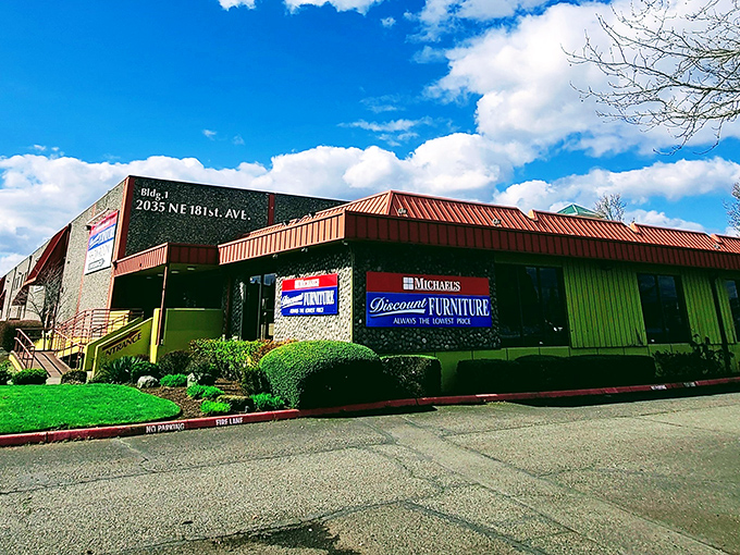 Welcome to furniture paradise! Michael's vast showroom stretches before you like an IKEA without the relationship-testing assembly instructions.