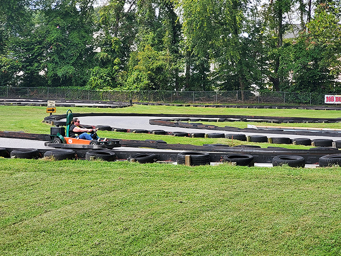 The asphalt playground awaits! Crofton's winding track promises more twists and turns than your last attempt at assembling IKEA furniture.