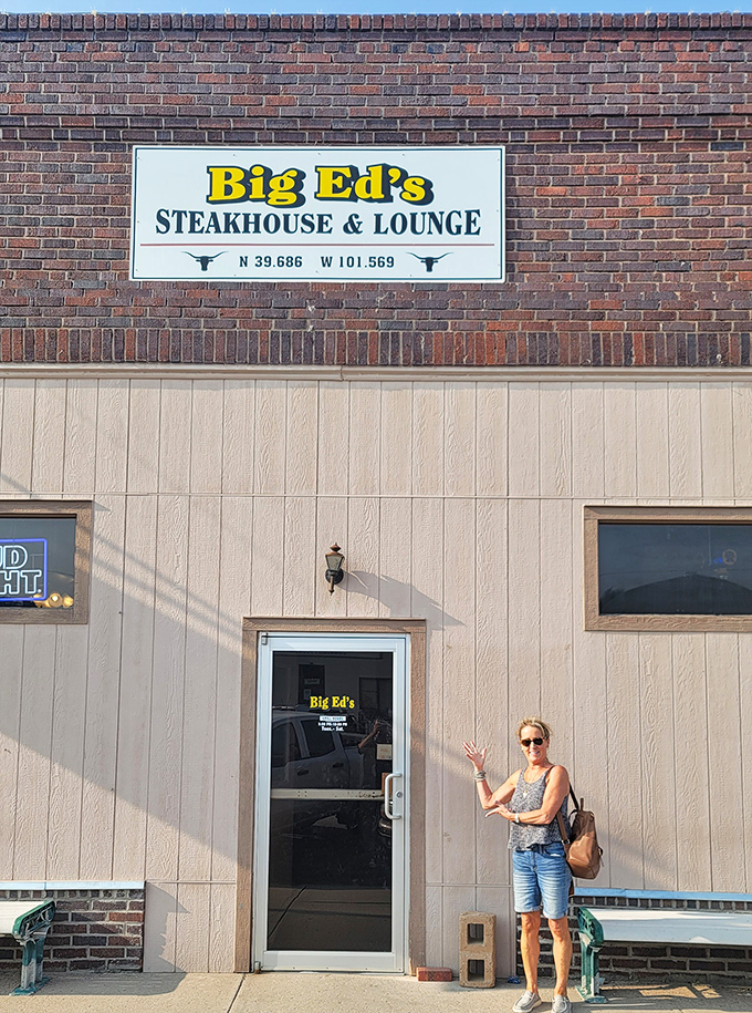 The GPS coordinates on Big Ed's sign aren't just for show&mdash;they're coordinates to carnivorous paradise in Bird City, where steak pilgrims navigate by satellite.