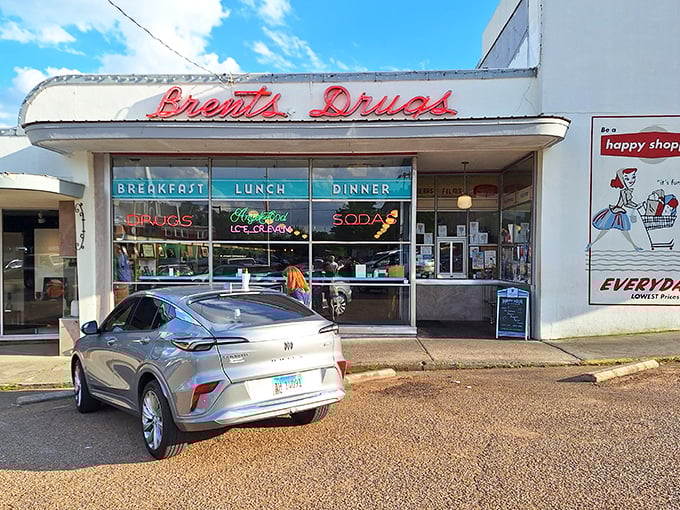 That iconic neon sign promises more than just a meal&mdash;it's a time machine disguised as a diner in the heart of Jackson.