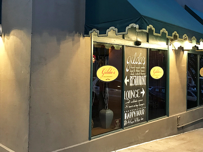 Gilda's unassuming exterior hides culinary treasures within, like finding Italy tucked away on a Portland street corner.