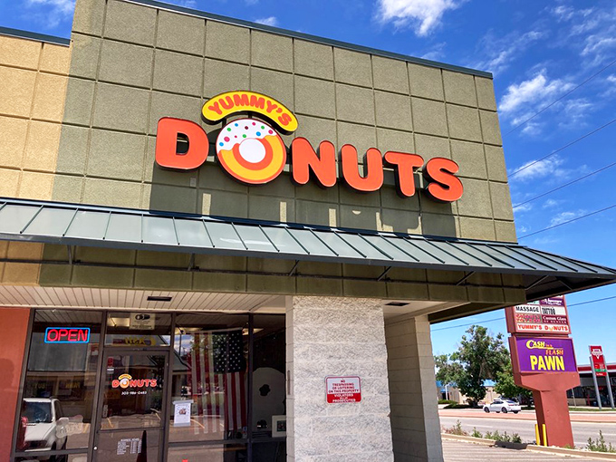 The unassuming storefront promises no frills, just thrills. Like finding a Michelin-starred restaurant in a strip mall, Yummy's exterior hides delicious secrets within.